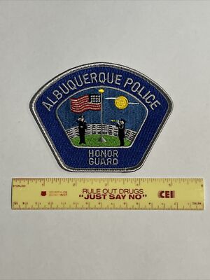 Albuquerque New Mexico Police Honor Guard Patch - NM - American Flag | eBay
