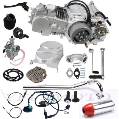 125cc Kick Start Engine Motor Kit for CRF70 CRF50 Z50A CT70 XR70 ATC110 ...