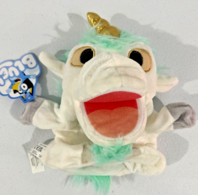 Bluey Friends Unicorse 8" Plush Hand Puppet – New Soft Toy for Kids ...