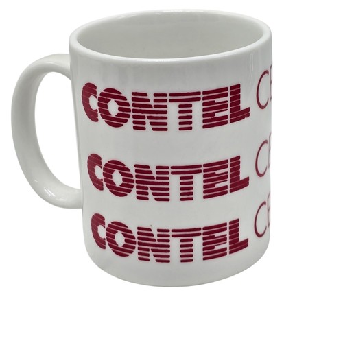 Vintage Contel Cellular Defunct Phone Company Coffee Mug Cup GTE | eBay
