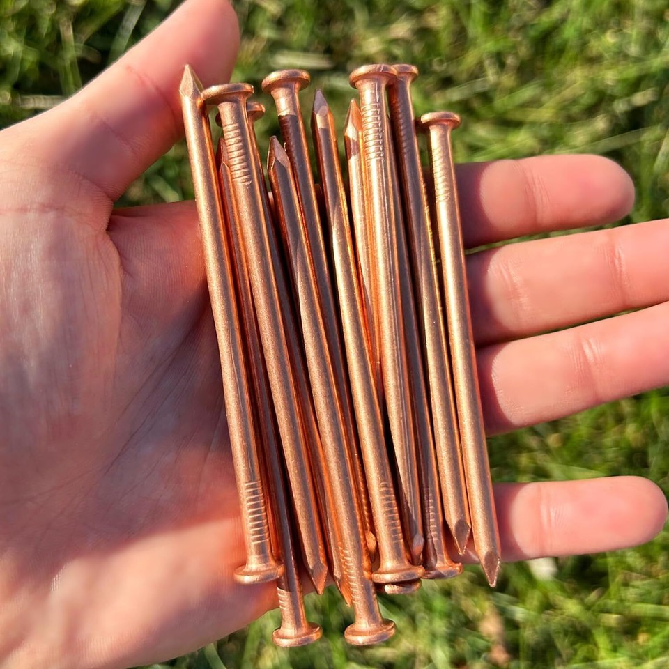 Copper Nails for Killing Trees Stumps And Roots These Killer Spikes 4 ...