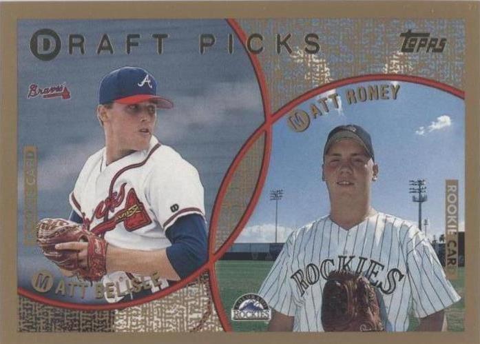 1999 Topps - Draft Picks Matt Belisle, Matt Roney #438 (RC) for sale ...