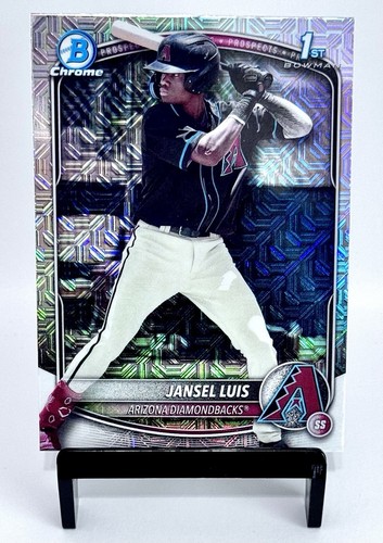 2025 Bowman Chrome Jansel Luis 1st Mojo Refractor #BCP-84 Arizona ...