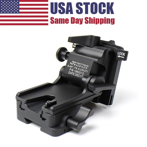 Metal NVG Helmet Mount Interface Dovetail Mount for PVS-14 15/18 NVG ...