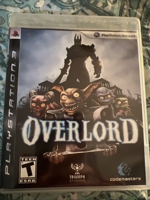 PS3 Sony Overlord II Game, Includes Original Case And Manual ...