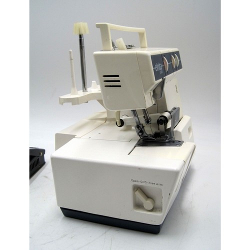 Elna Elnita Lock T3 Serger Sewing Machine W/Foot Pedal | eBay