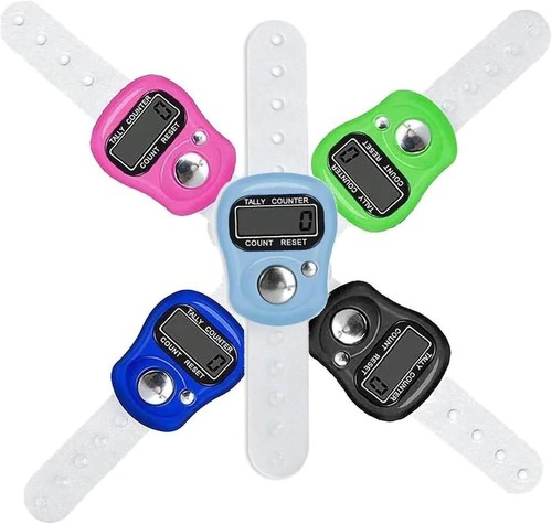 Tally Counter Clicker: Digital Finger Counter Clicker Handheld, Pitch ...
