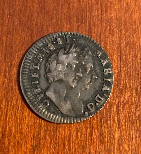 ENGLAND WILLIAM & MARY 1691 FOUR PENCE / GROAT SILVER COIN, XF+ | eBay