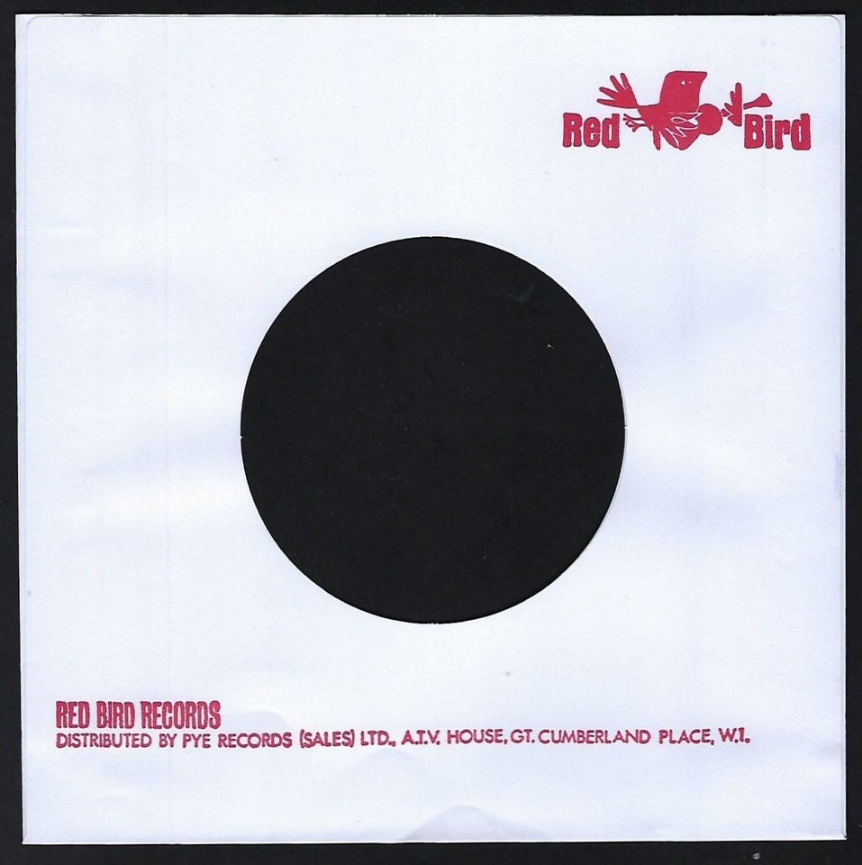 RED BIRD RECORDS - REPRODUCTION RECORD COMPANY SLEEVES - (pack of 10 ...