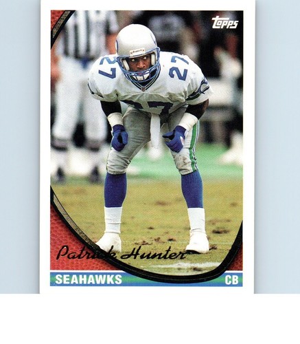 Patrick Hunter 84 Seahawks 1994 Topps NFL Football Trading Card | eBay