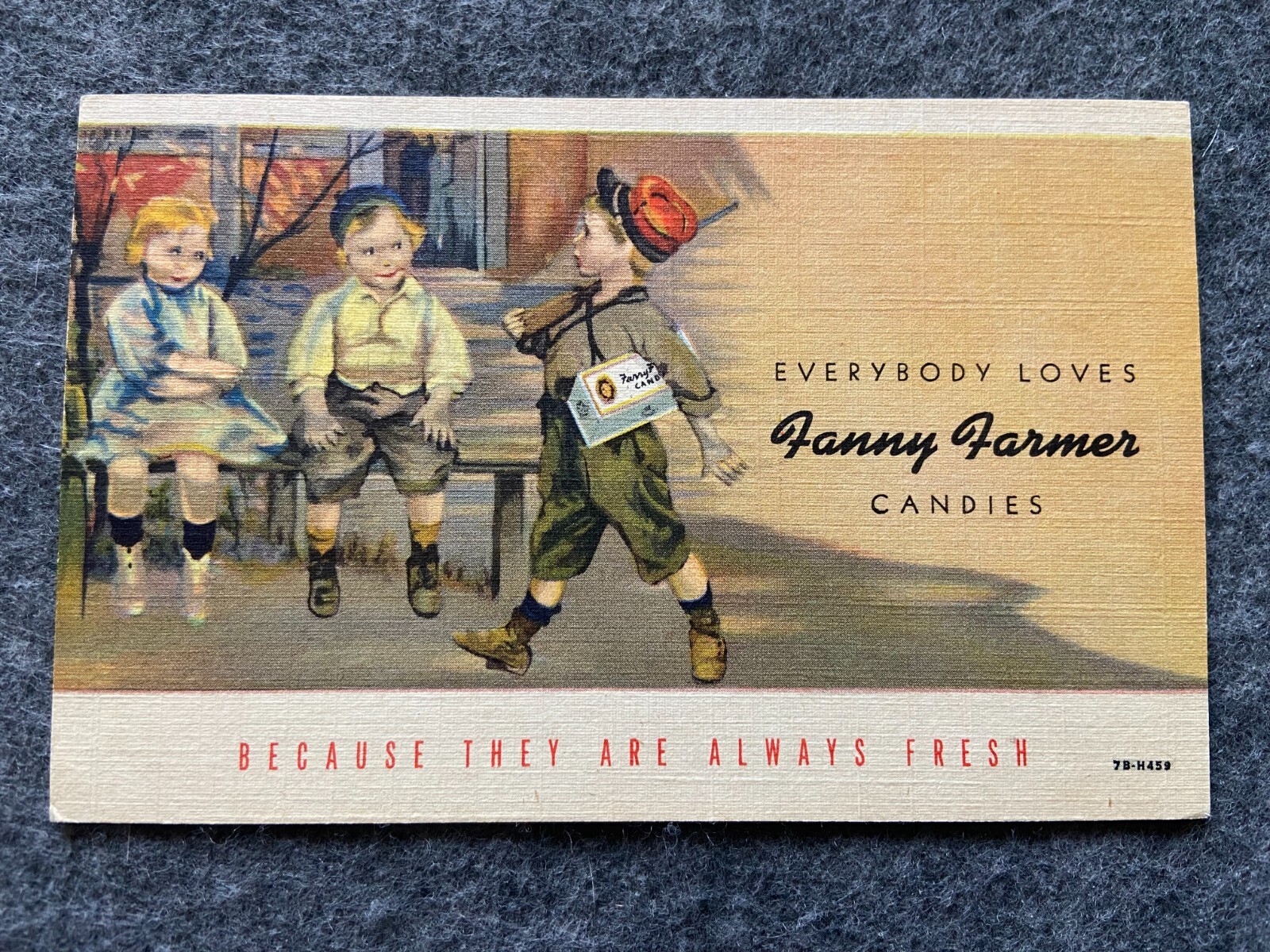 Everybody Loves Fanny Farmer Candies Vintage Postcard | eBay