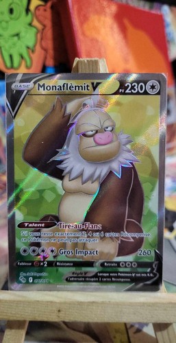 Carte Pokémon MONAFLEMIT V FA 077/078 et V 058/078 - EB10.5 POKÉMON GO ...