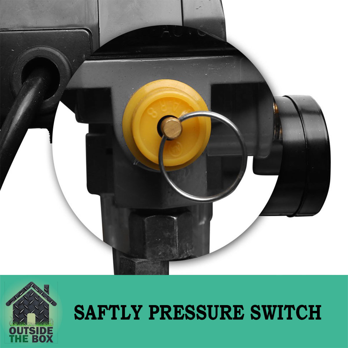 Chicago HUSH30 Aluminium Silenced 30L Air Compressor Rubber Dampener ...