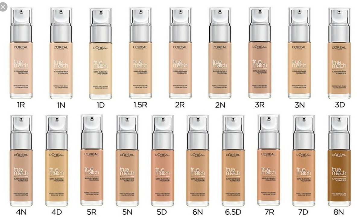 L'oreal Foundation True Match 6 X NEW L'Oreal True Match