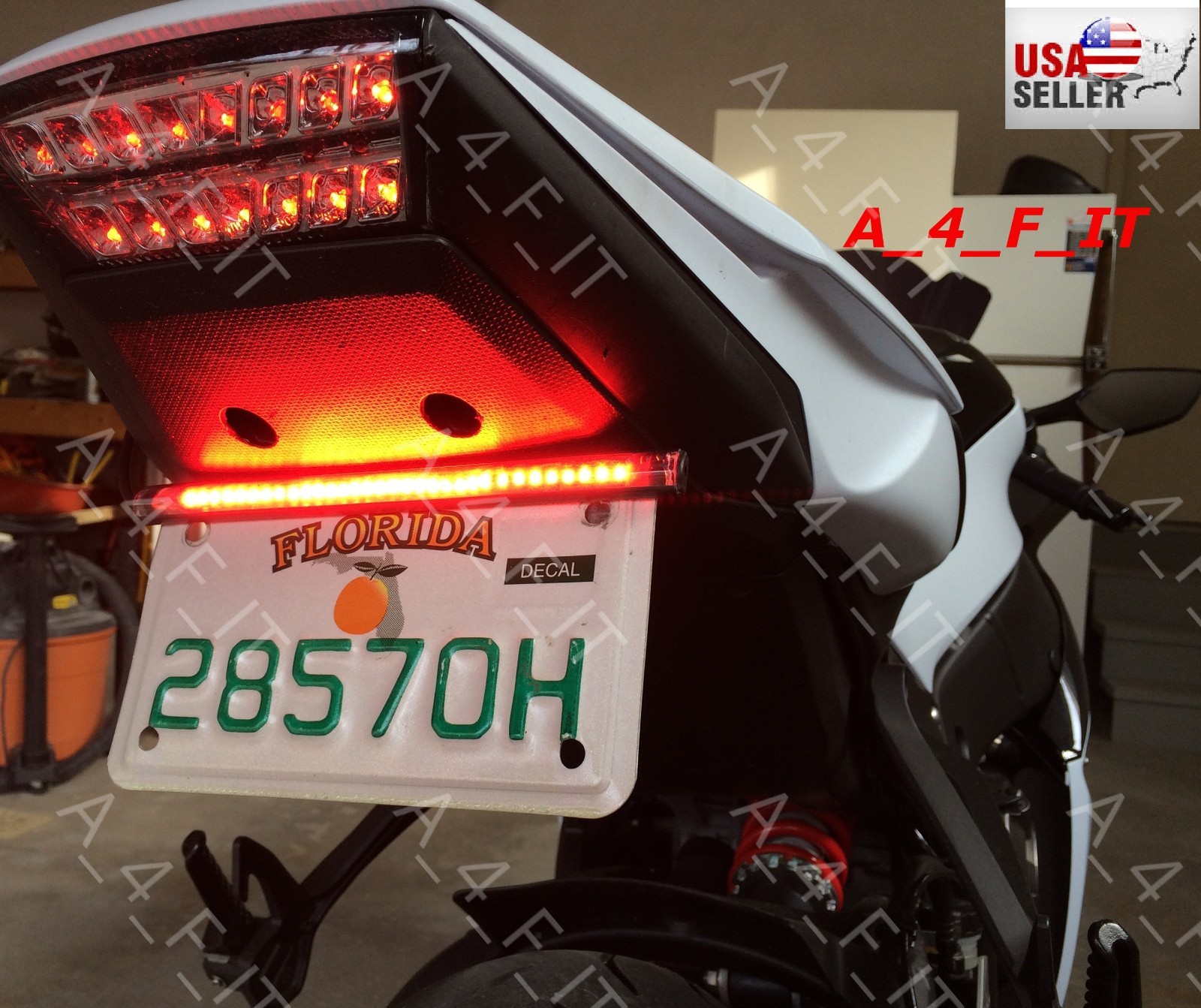 Motorcycle LED Turn Signal Indicator Tail Brake Light Victory Vegas ...