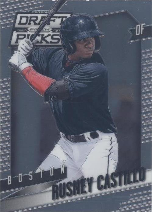 2014 Panini Prizm Perennial Draft Picks - Rusney Castillo #83 (RC) for ...
