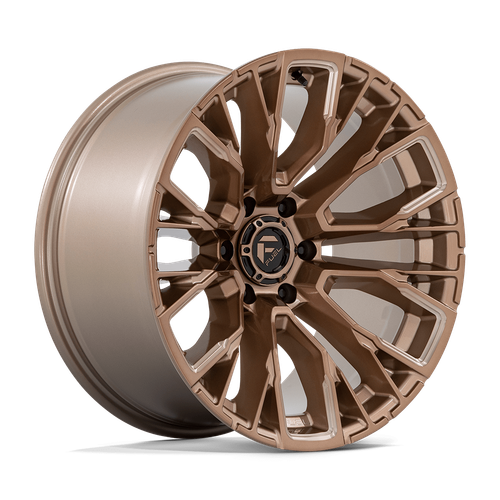 17x9 Fuel Off-Road D850 Rebar Platinum Bronze Milled Wheels 6x120 (1mm ...