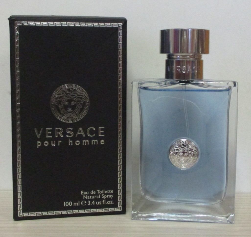 Versace Pour Homme for Men 3.4 oz Eau de Toilette Spray Open Box | eBay