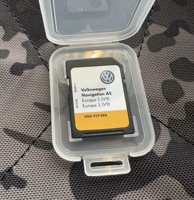 VW SD KARTE, EUROPA Navigation, VW Discover Media 2, MIB2, AS, Navi ...