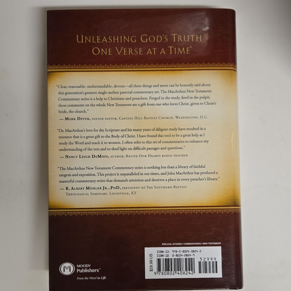 John MacArthur New Testament Commentary John 12-21 Hardcover Moody ...