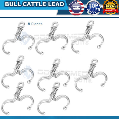 8 Professional popular Nose Ring Automatic Cow Spring Nose Pliers Nose ...