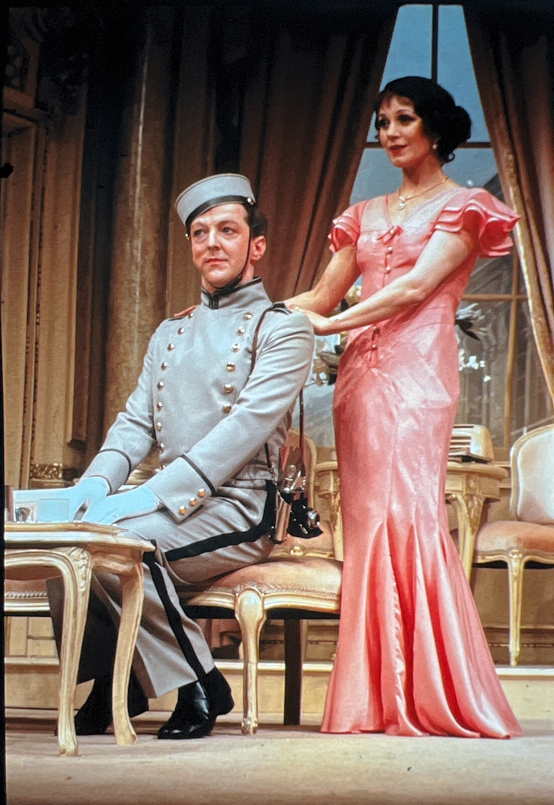 UK1-384 EDWARD HIBBERT & JAN FRANCIS Lend Me A Temor Orig 2x2 Color ...