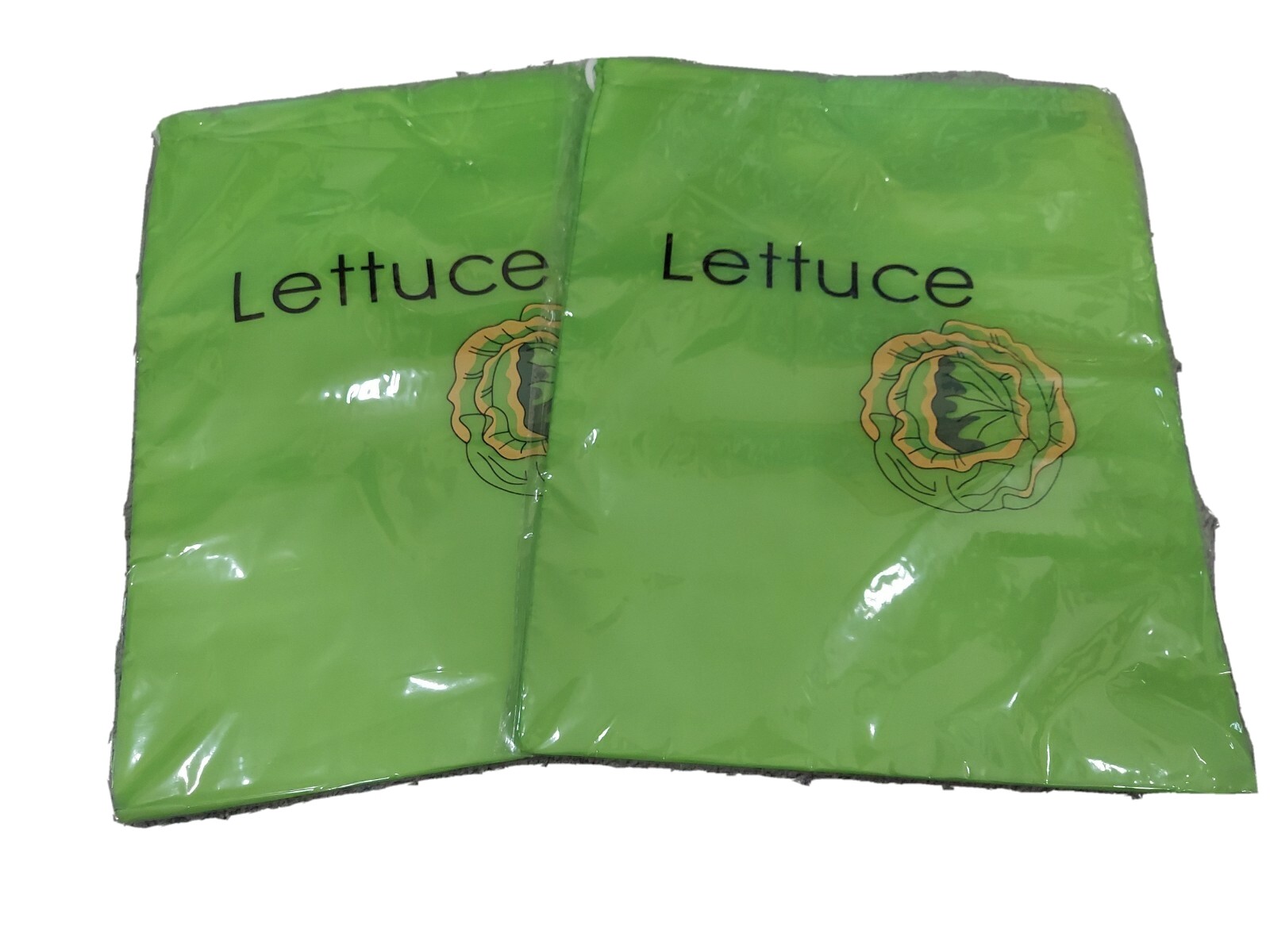 2 Pack Lettuce Bags - Reusable Bags with Drawstring Closure - Lettuce ...