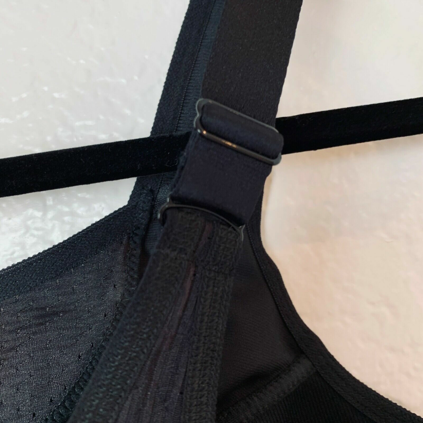 NWOT GLAMORISE BLK 34D 34F 34G 44H 48G ELITE PERFORMANCE WIRELES SPORTS ...