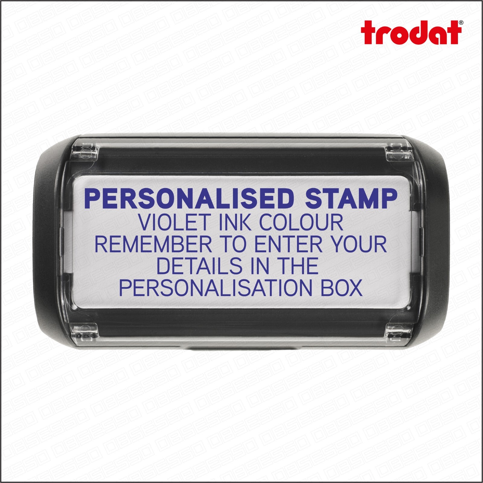 Personalised Garage Rubber Stamp Self Inking - Service History Etc ...