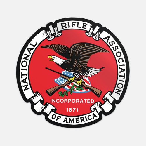 NRA National Rifle Association America Sticker Vinyl Car Bumper Decal ...