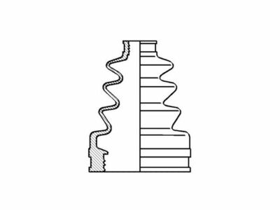 For 1995-2001 Toyota Camry CV Boot Kit Front Inner 33856SK 1996 1997 ...