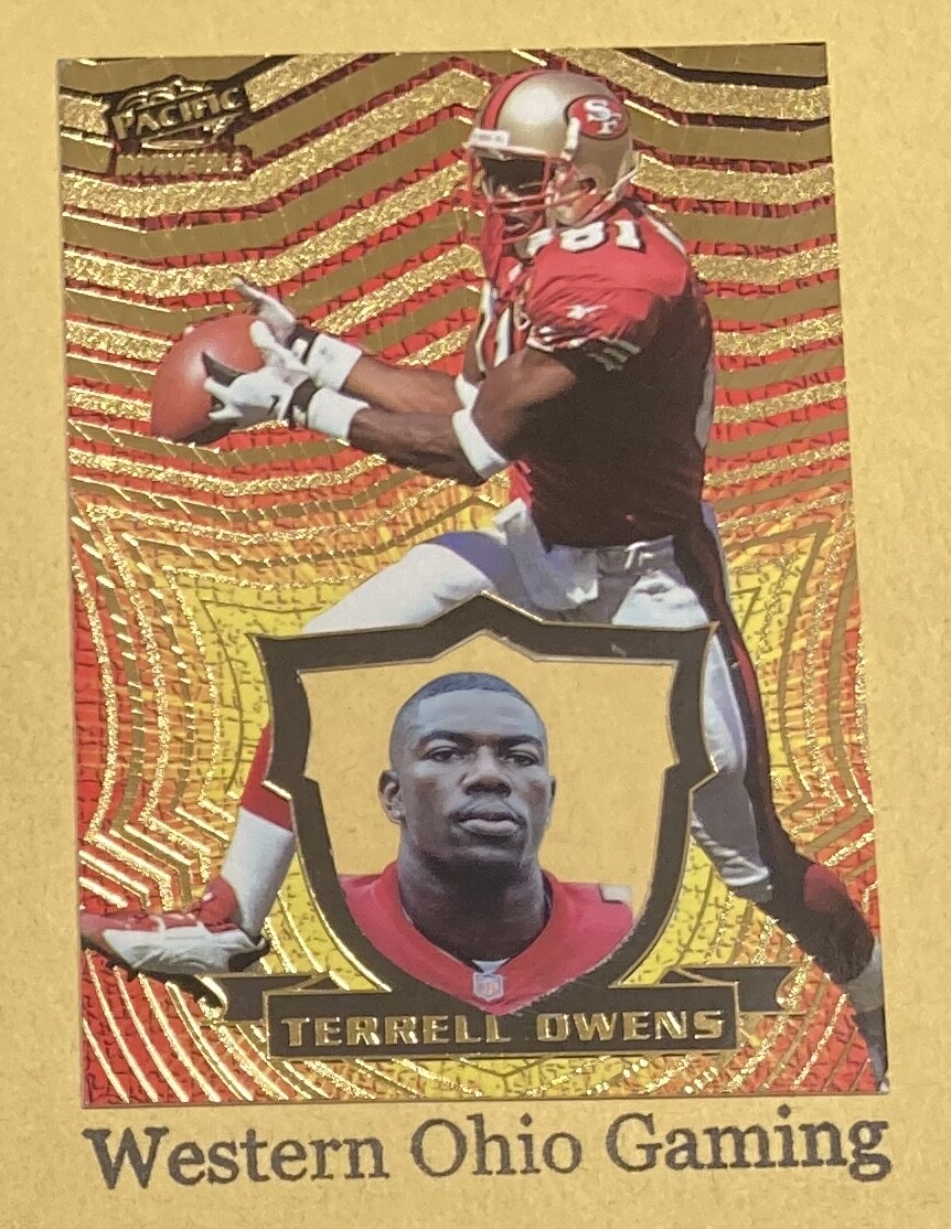 pacific terrell owens invincible For Sale - MAVIN