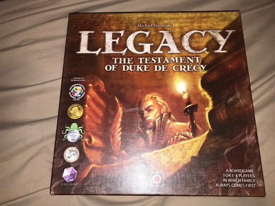 LEGACY: THE TESTAMENT OF DUKE DE CRECY BOARD GAME. English Portal ...