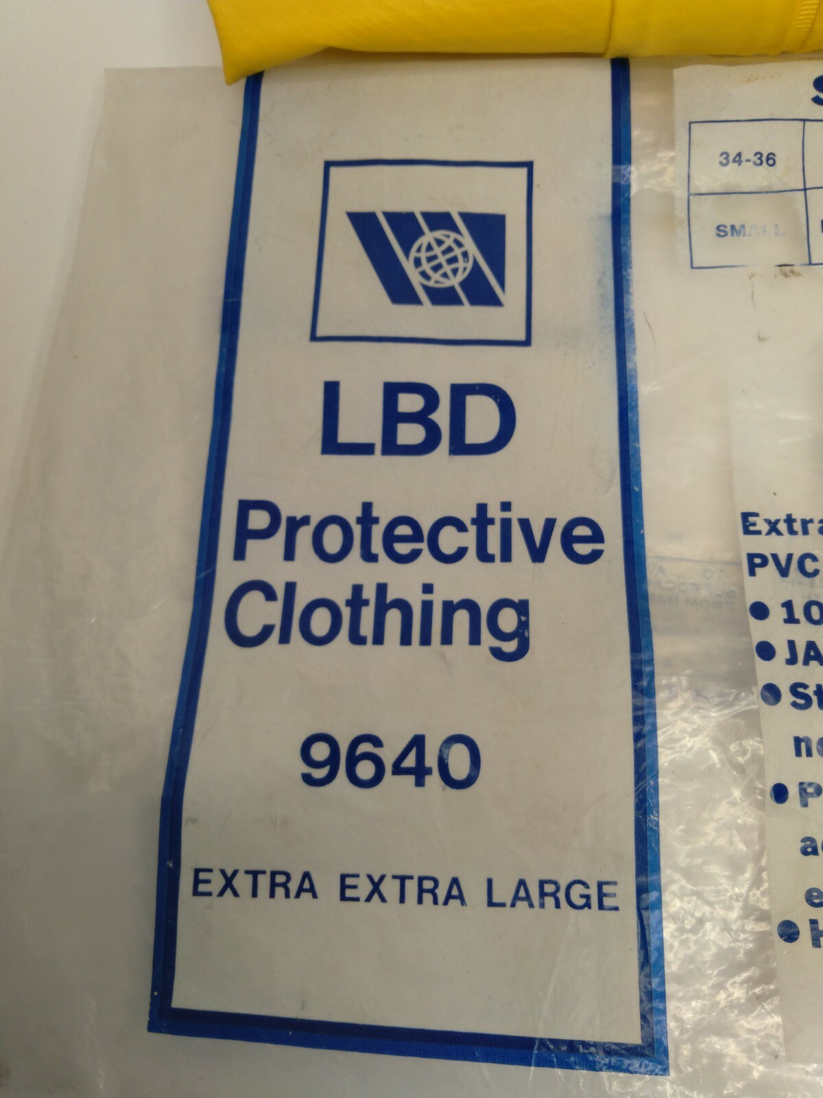 XXL Rain Suit PVC Nonconductive LBD Protective Clothing 100% Waterproof ...