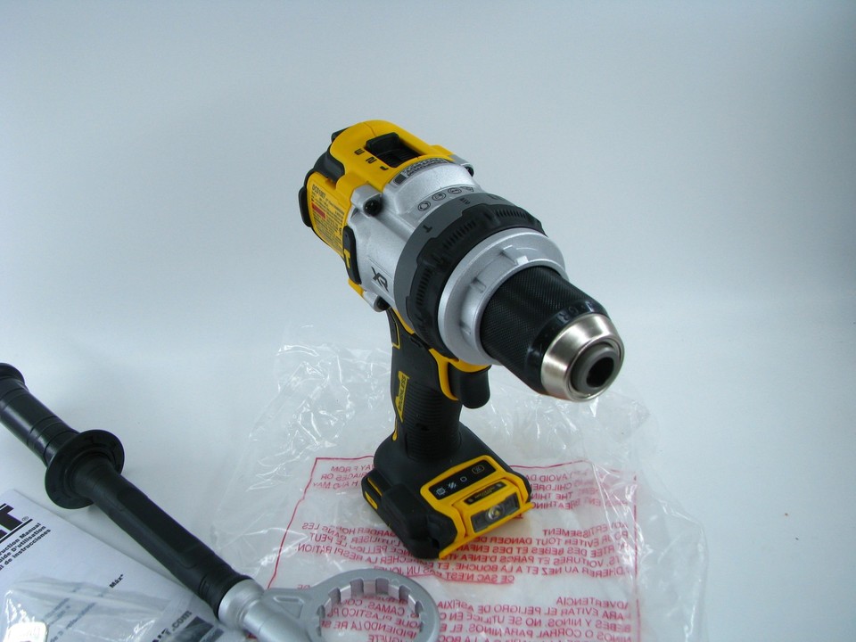 NEW Dewalt DCD1007 20V 20 Volt Max XR 1/2" Inch Brushless Hammer Drill ...