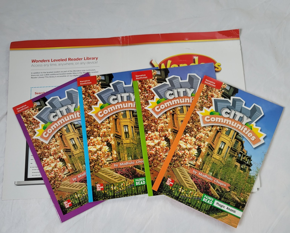 McGraw Hill Wonders Grade 2 Lot Reading Writing Companion Instr Book ...