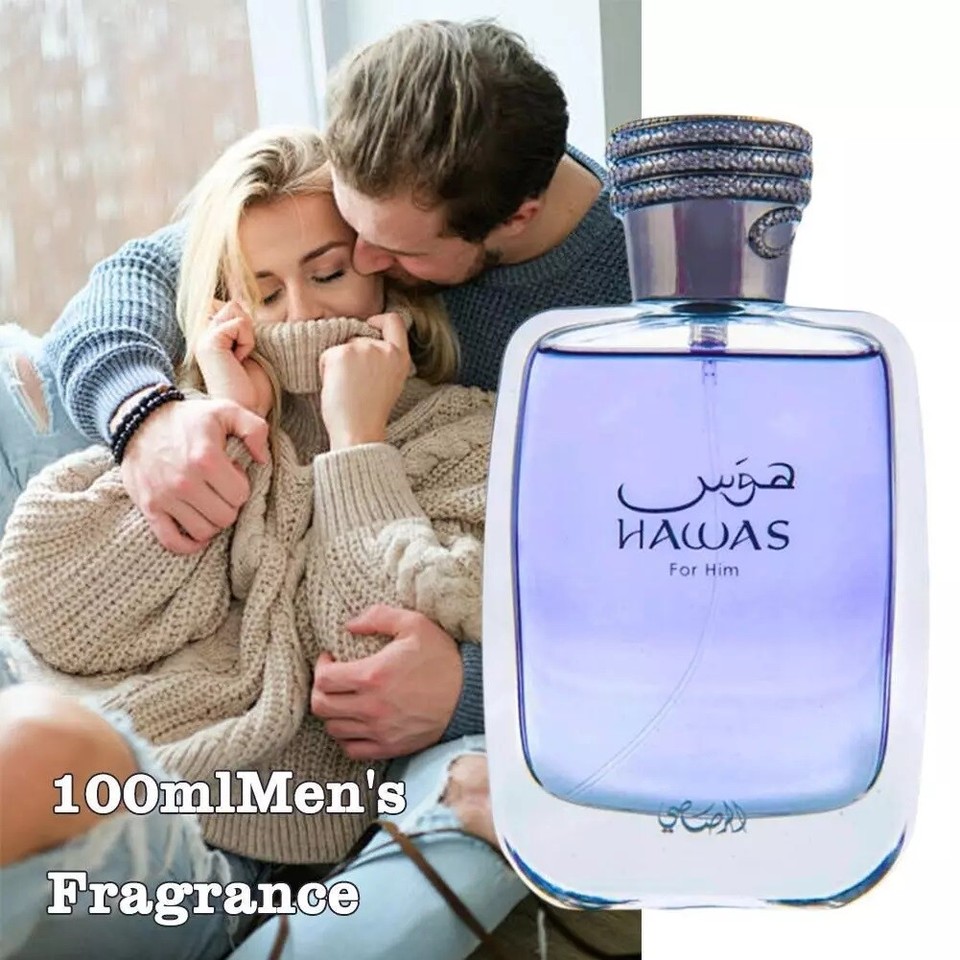Rasasi Hawas for him Eau De Parfum Spray 3.38 oz /100 ml For Men's ...