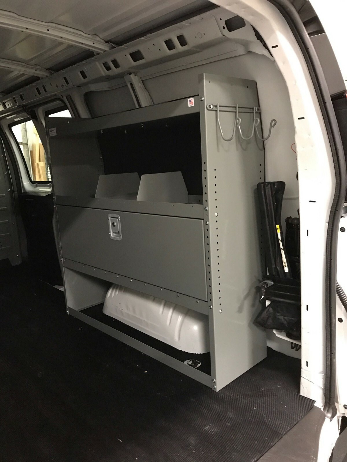 Van Shelving Package - Ford Transit LOW ROOF Set of 3 Shelves+Partition ...