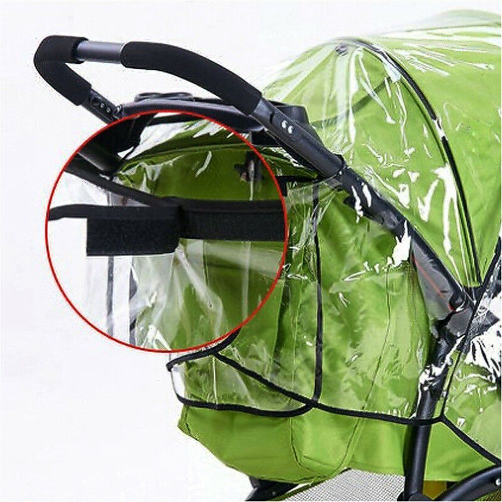 Umbrella Universal Stroller Rain Cover Pushchair Wind Shield Buggy ...