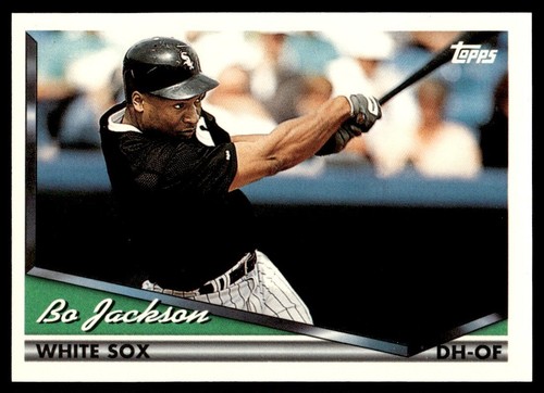 1994 Topps Baseball Bo Jackson Chicago White Sox #500 NM | eBay