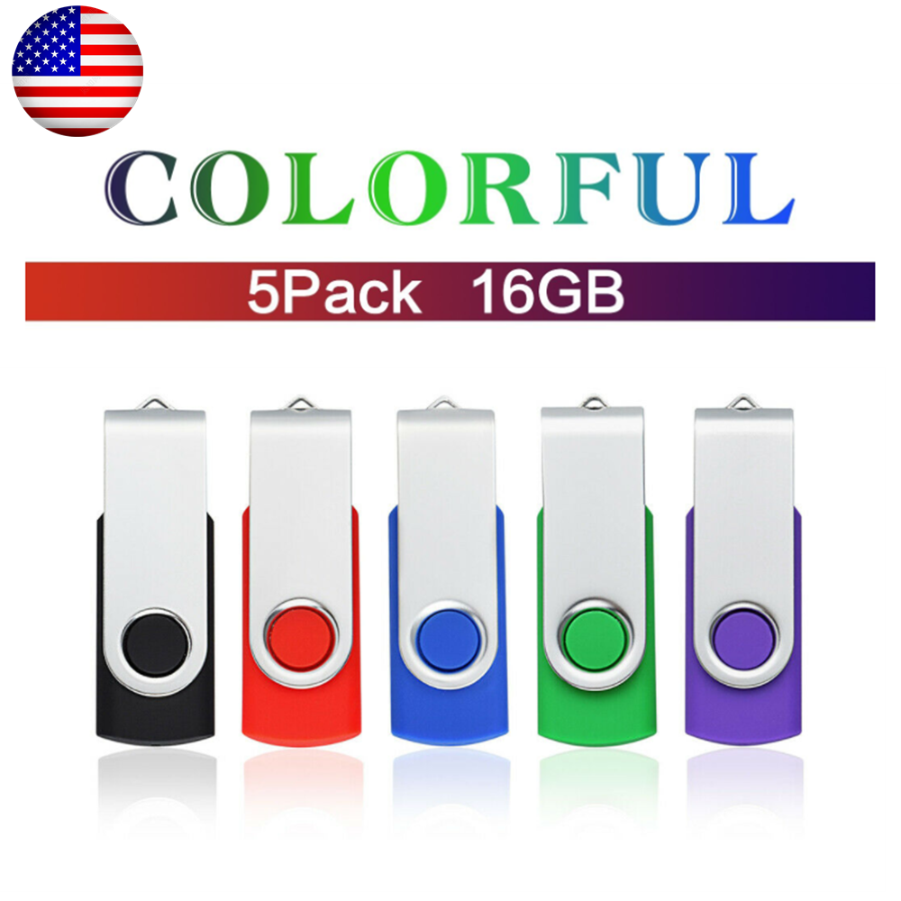 1GB-128GB USB Flash Drives Thumb Memory Storage Stick U Disk Lot 1 2 5 ...