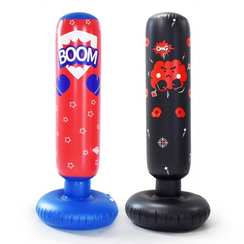 Kids Inflatable Punching Bag Bounce-Back Punch Bag Tumbler Sandbag for ...