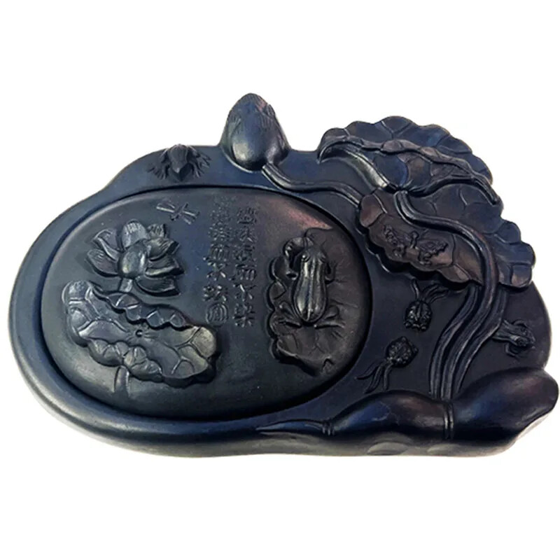 Inkstone Table Can Grind Ink Calligraphy With Cover inkstone Study Four ...