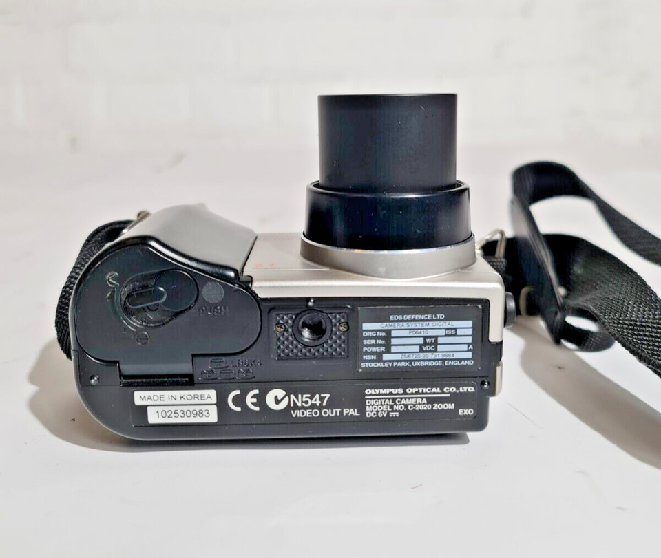 VINTAGE OLYMPUS CAMEDIA C-2020 Z DIGITAL CAMERA | eBay UK