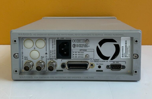 Agilent Keysight HP 53181A-010-030 0.1 Hz - 3 GHz, RF Frequency Counter ...