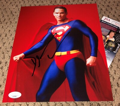 DEAN CAIN SIGNED 8X10 PHOTO JSA AUTOGRAPH SUPERMAN LOIS AND CLARK KENT ...