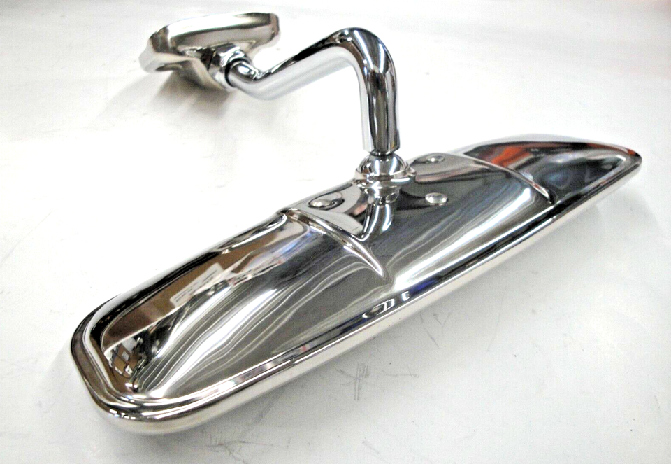 1957-1960 57 58 59 60 Ford F100 Chrome Inside Rear View Mirror ...
