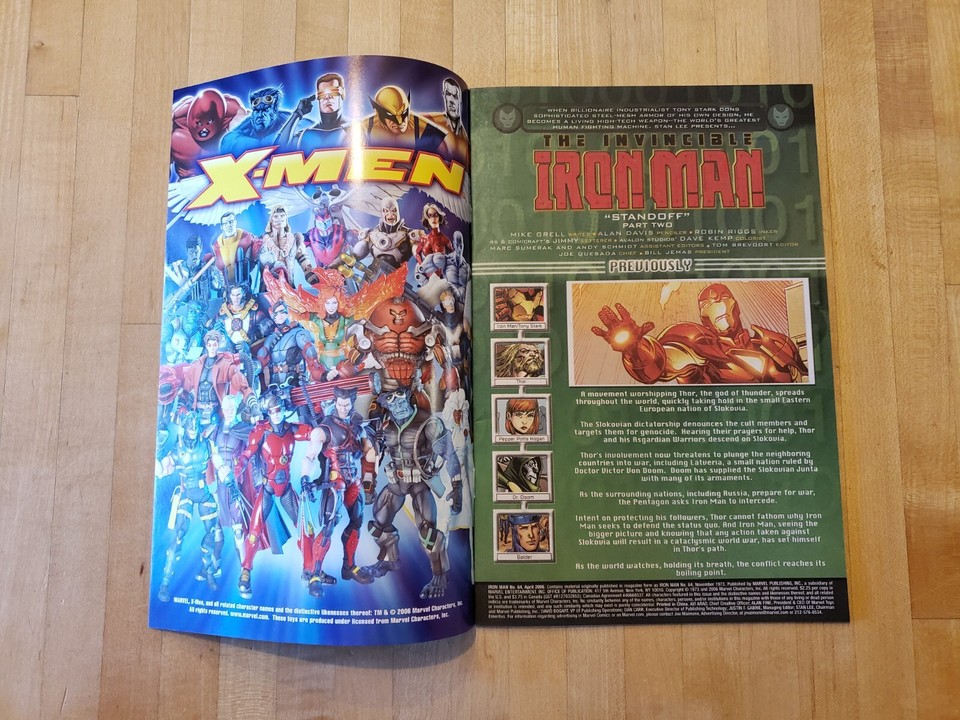 Iron Man #64/409 ToyBiz Marvel Legend Reprint 2004 1st Thor-Buster ...