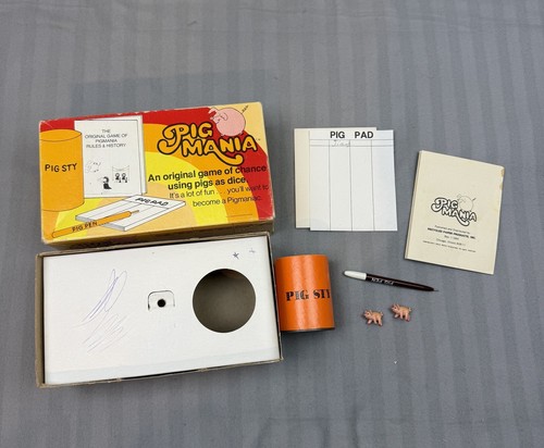 Vintage Pig Mania Pass the Pigs Game David Moffet | eBay