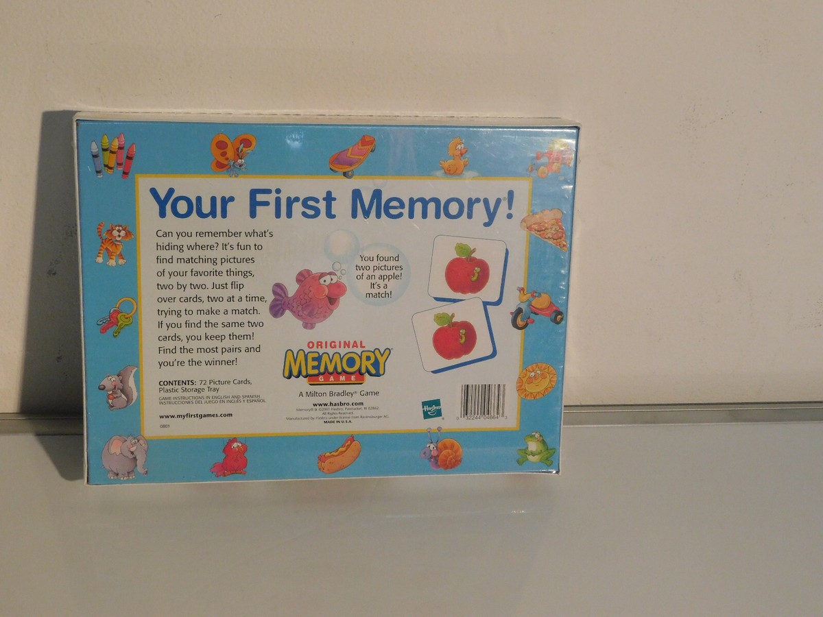 Original Memory Card Matching Game Milton By Thriftytheresa